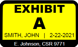 Digital Exhibit Stamper for PDFs – Depobook Products